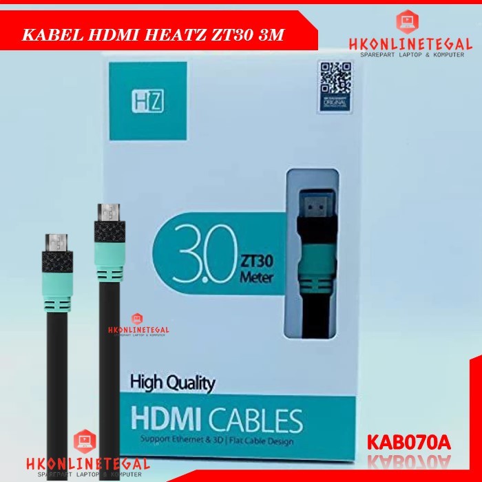 Jual Kabel HDMI TO HDMI Heatz ZT30 3 Meter | Shopee Indonesia