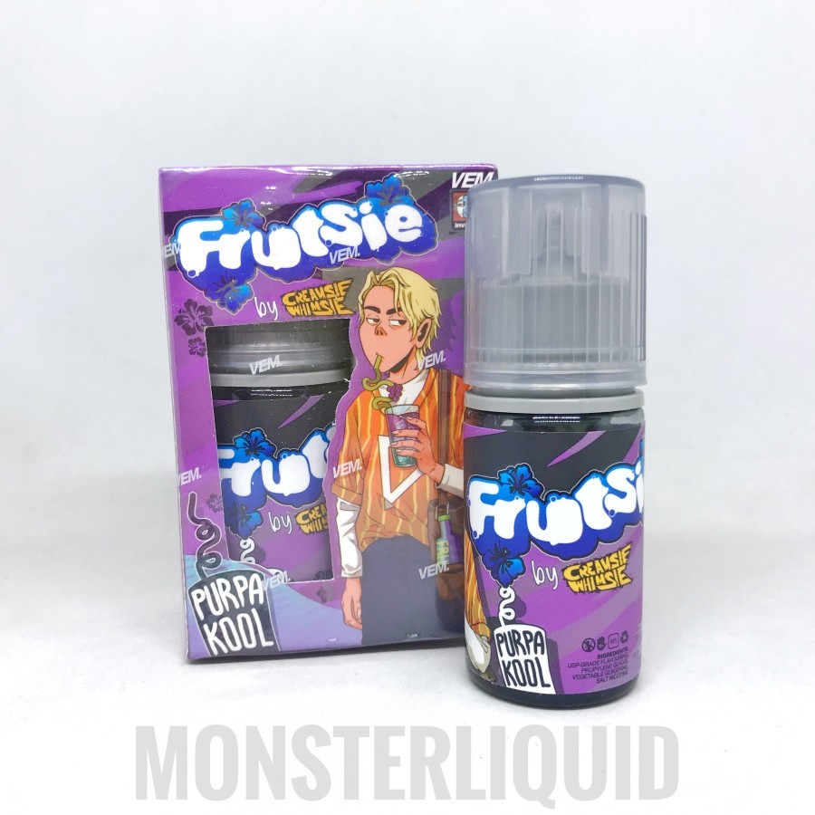 Jual SALT FRUTSIE PURPA KOOL BY CREAMSIE WHIMSIE 30MG 30ML | Shopee ...
