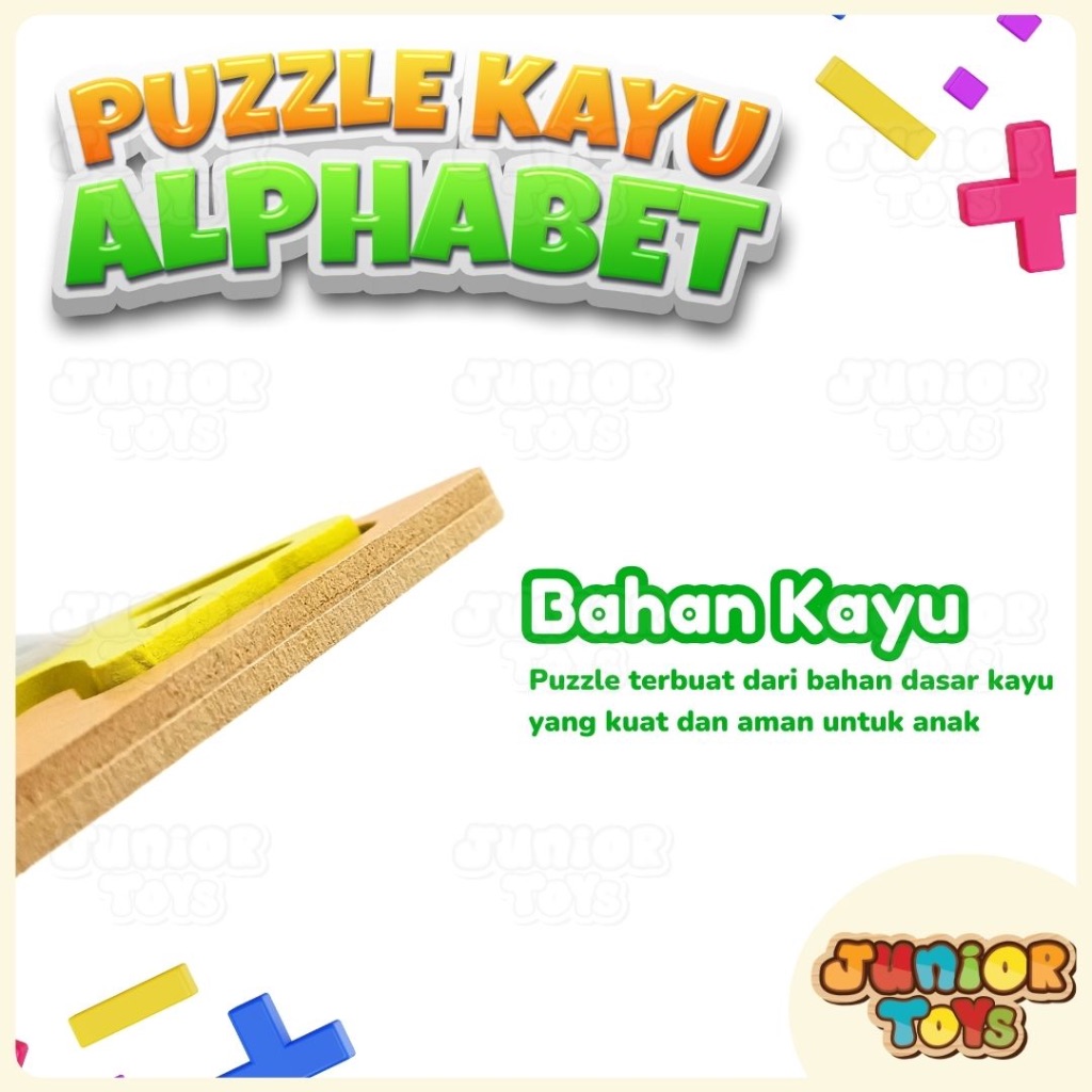 Jual Puzzle Kayu Abjad Alfabet Huruf Angka Mainan Edukasi Anak Belajar ...