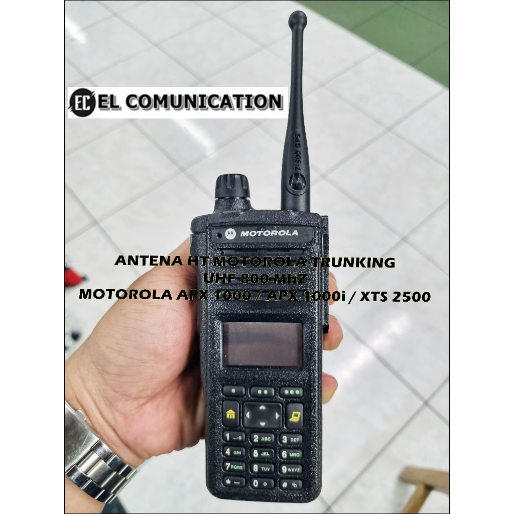 Jual ANNTENA HT MOTOROLA APX 1000 APX1000 APX 1000i XTS 2500 UHF 800 ...
