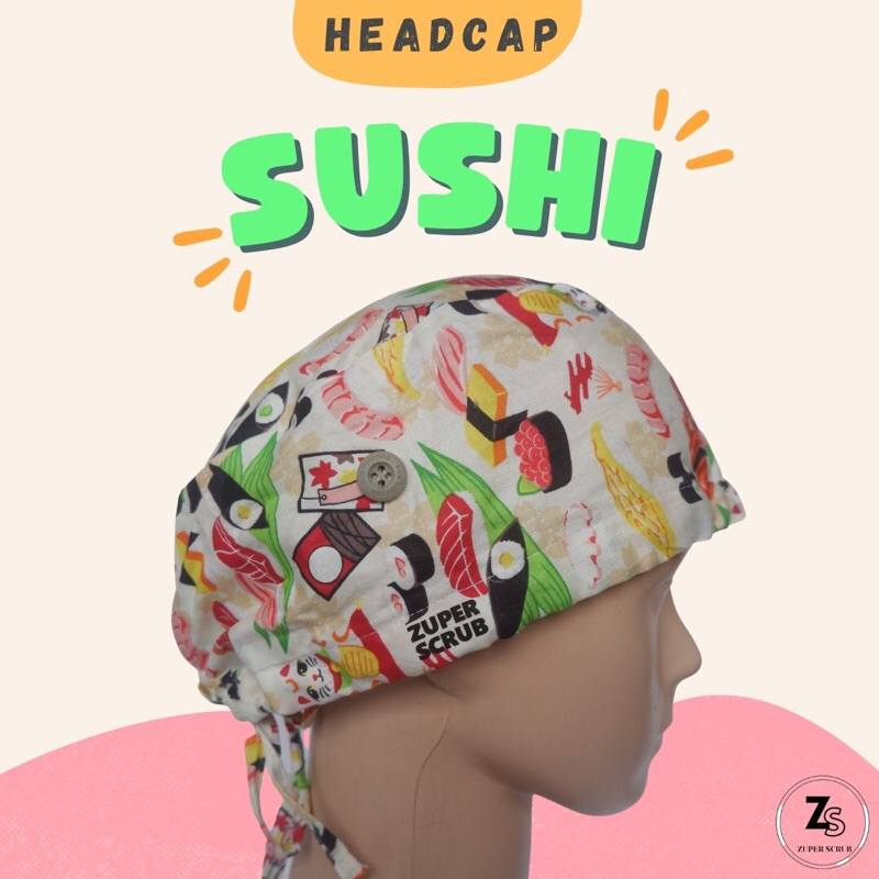 Jual HEADCAP TOPI MEDIS / SURGICAL CAP / TOPI BEDAH DOKTER & TENAGA ...