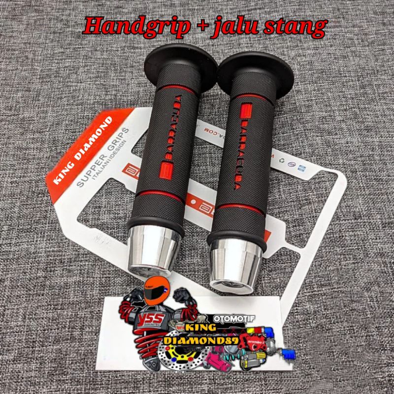Jual hand grip motor HG55 + Grip jalu chrome sarung gas plus jalu crome ...