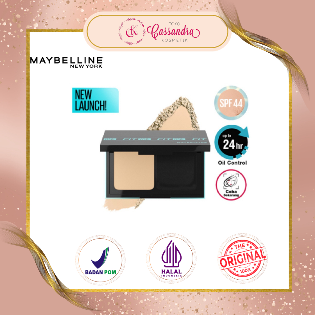 Jual MAYBELLINE FIT ME MATTE & PORELESS 24HR OIL CONTROL POWDER TWC ALL ...