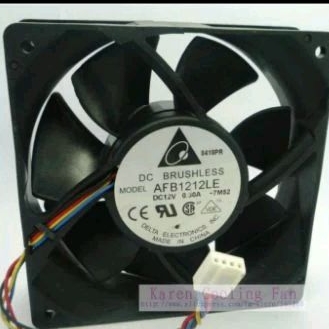 Jual Kipas Fan Server Delta AFB1212VHE 12cm 12V 0.78A | Shopee Indonesia