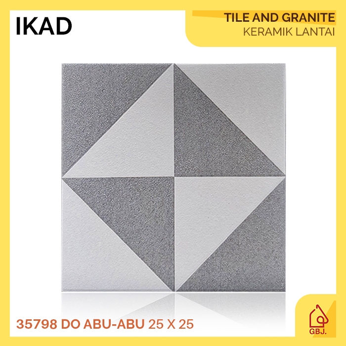 Jual KERAMIK IKAD 25 X 25 ABU-ABU SL24598DO / KERAMIK LANTAI KAMAR ...