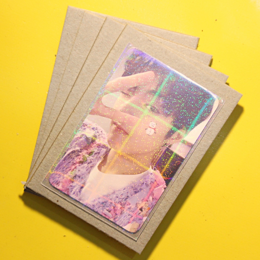 Jual [3mm] A7 Yellow / Grey / Karton Board Bahan Packing Photocard/PC ...