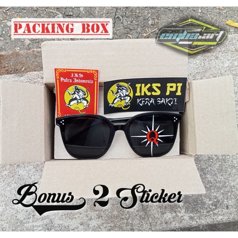 Jual Kacamata IKS PI Kera Sakti || Bonus Sticker | Shopee Indonesia