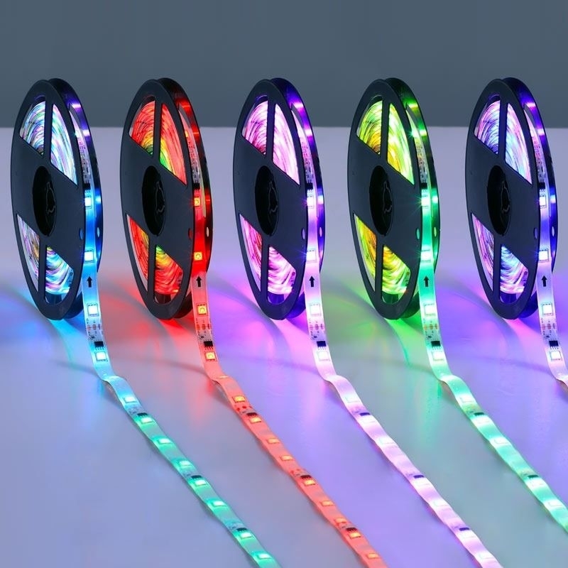 Jual [Pplus]PAKET LAMPU LED STRIP 5050 2835 RGB 5M/SENSOR MUSIK ...