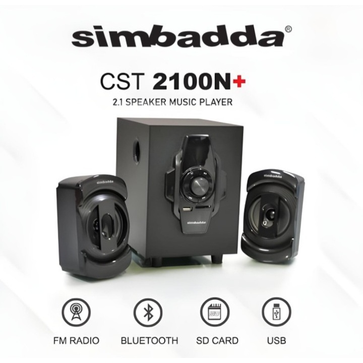 Jual Simbadda Speaker Bluetooth CST2100N+ / CST 2100N+ Garansi Resmi ...