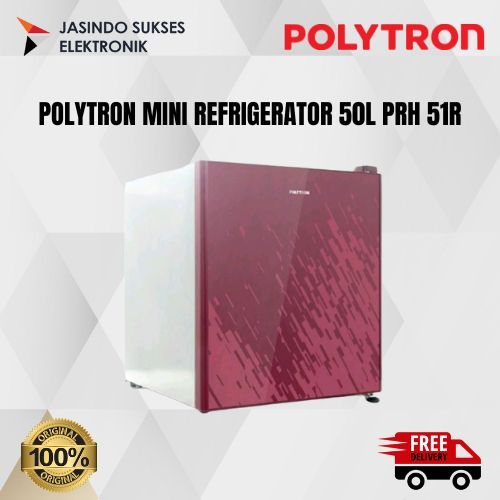 Jual POLYTRON MINI REFRIGERATOR 50L PRH 51R | Shopee Indonesia