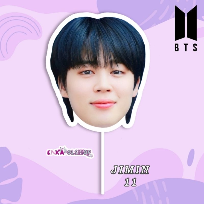 Jual FAN FACE/KIPAS MUKA BTS : JIMIN handfan, kipas kpop, kipas ...