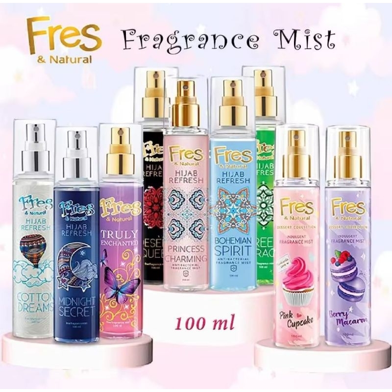 Jual Fres & Natural Spray Cologne Botol 100ml | fres parfum mist ...
