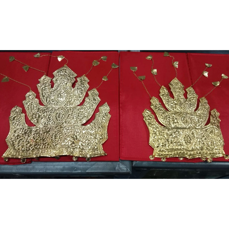 Jual Mahkota Bulang Anak Adat Mandailing / Aksesoris Kepala Adat Batak ...