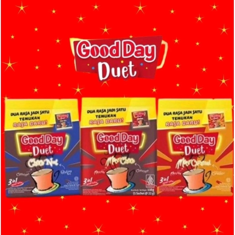 Jual Goodday duet choconut & moca caramel 1rcg isi 10pcs 22gr | Shopee ...