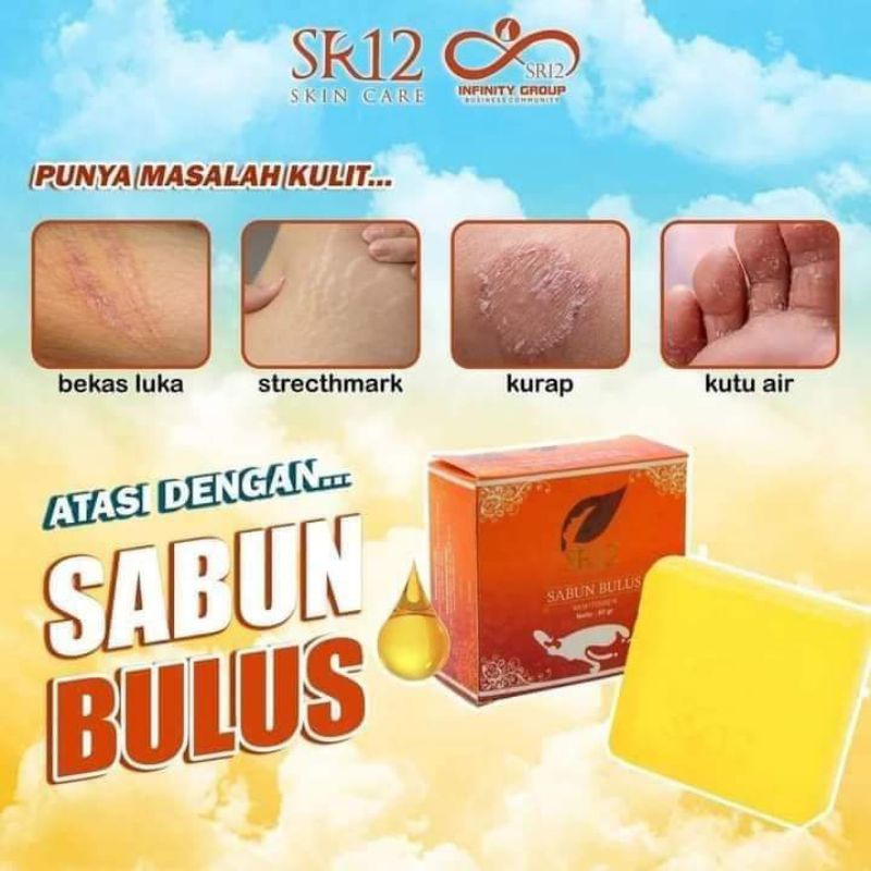 Jual Sabun bulus SR12/sabun serbaguna/sabun gatal/panu/kudis/kurap ...