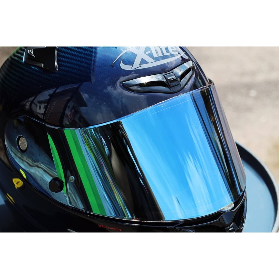 Jual Visor Helm Nolan X-Lite Xlite X802RR X802R X802 X706 Race Iridium Blue | Shopee Indonesia