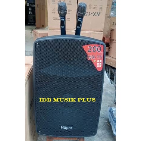 Jual Speaker Portable 15" Huper NX15 NX 15 Original | Shopee Indonesia