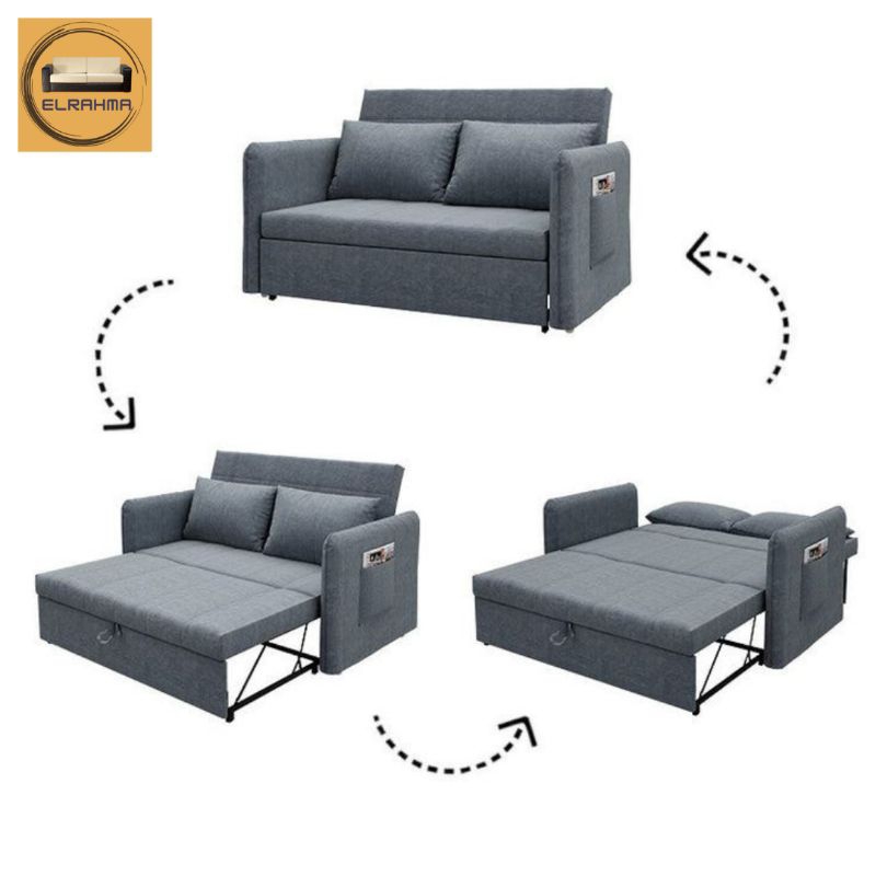Jual IDEA - Sofa Bed / Sofa Lipat / Sofa Kasur Multifungsi Minimalis ...