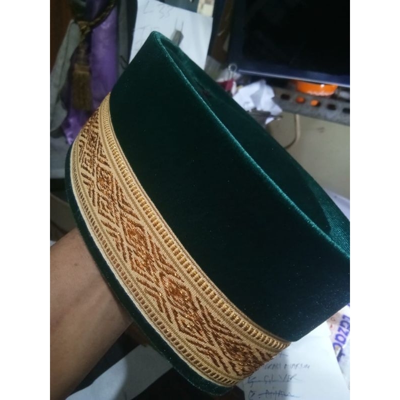 Jual PECI SONGKOK KOPIAH ACEH BLUDRU HIJAU MANIS DI PAKAI NYA | Shopee ...