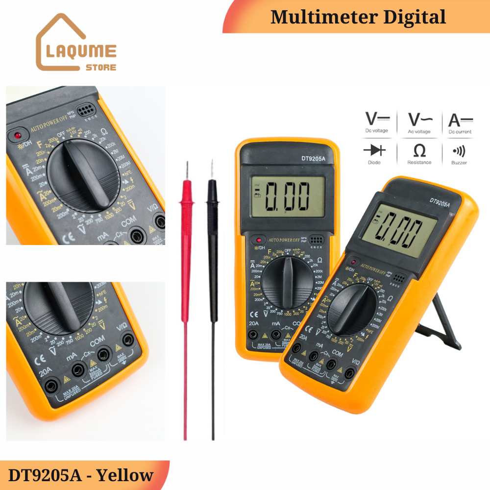 Jual Alat Multimeter Digital AC/DC | Alat Penguji Transistor Ohm Diodda ...