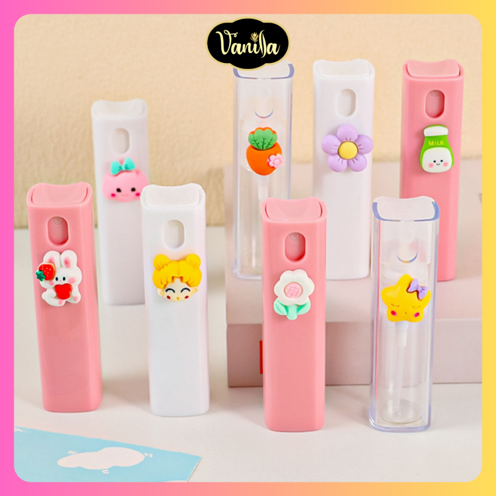 Jual Botol Parfum Mini Travel Size Lucu Karakter Botol Spray Motif ...