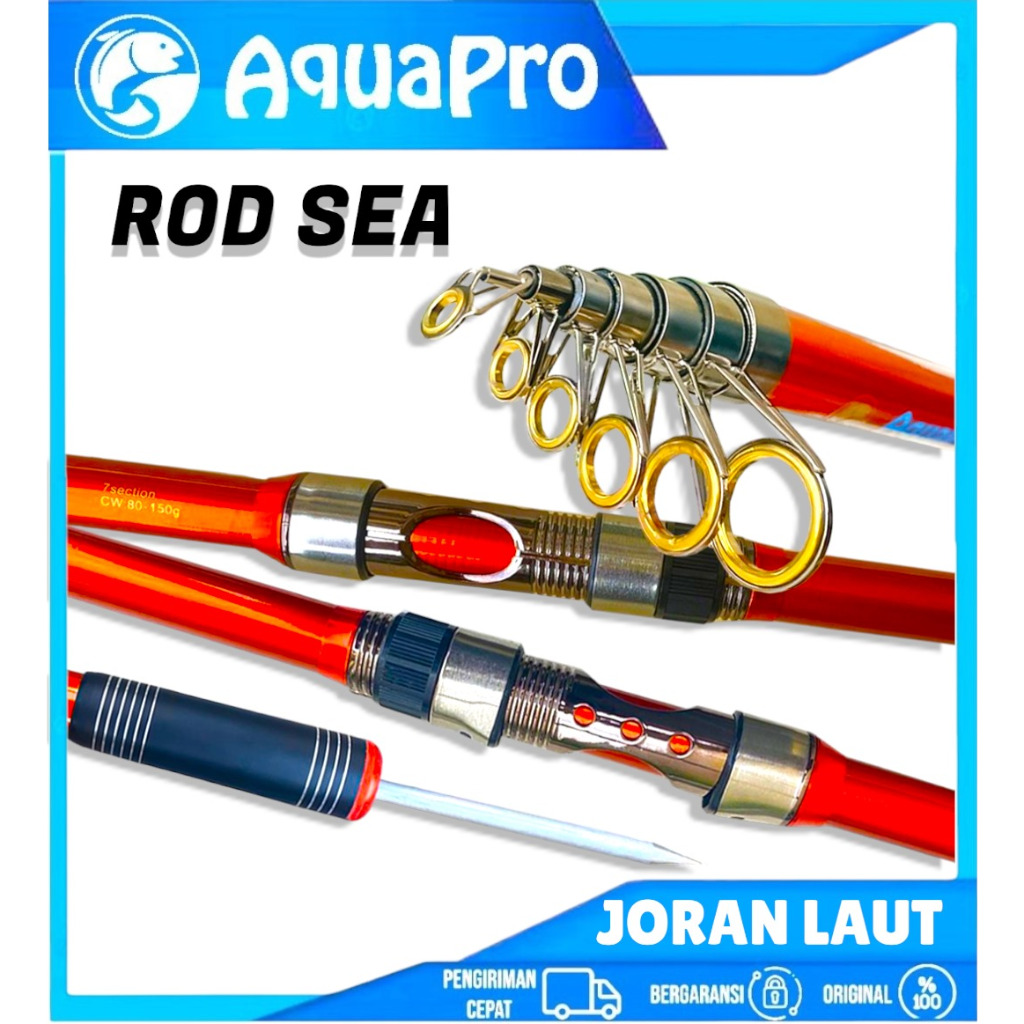 Jual Joran Pancing Portable Carbon Fiber JR03-HG Orange Telescopic 2.10M 2.40M 270M 300M 360M ...