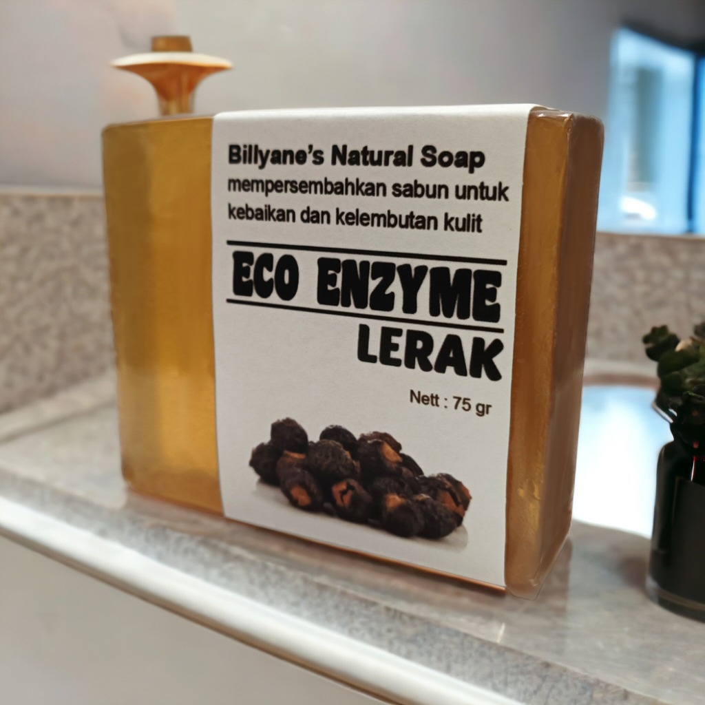 Jual Sabun Transparent Eco Enzyme Lerak | Shopee Indonesia