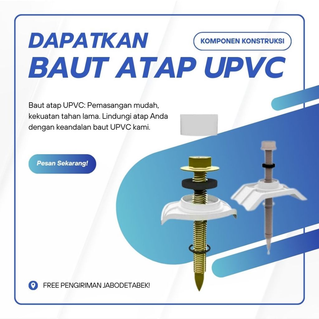 Jual Baut Atap UPVC | Shopee Indonesia