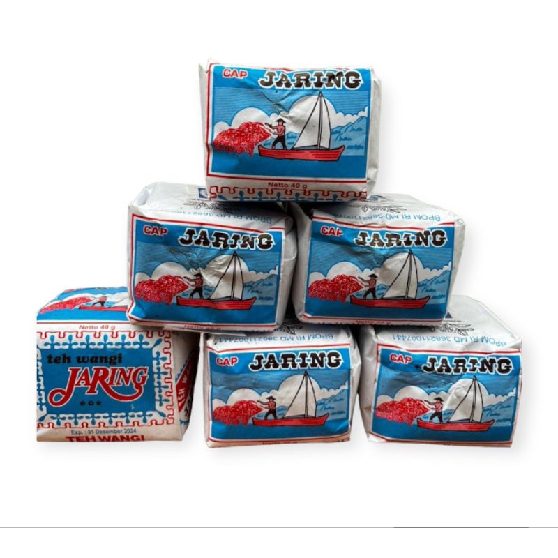 Jual TEH MELATI CAP JARING 40GRAM X10 - TEH WANGI KHAS SOLO CAP JARING ...