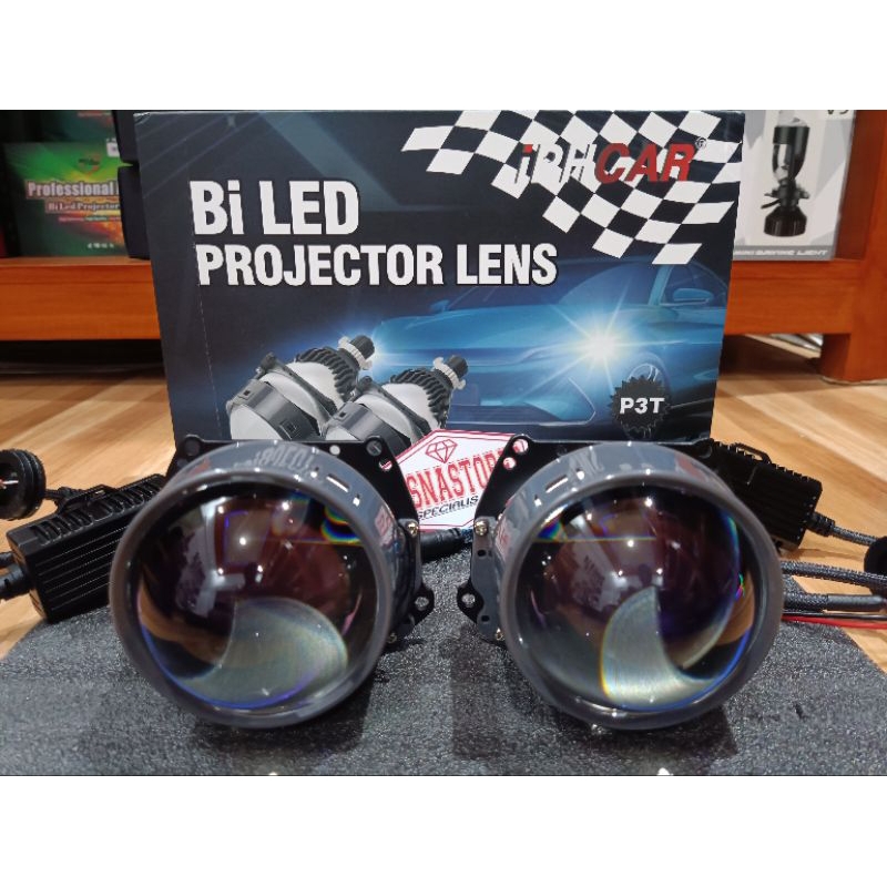 Jual PROJECTOR BILED IPHCAR P3T 65W 3 INCH BLUE LENS | Shopee Indonesia