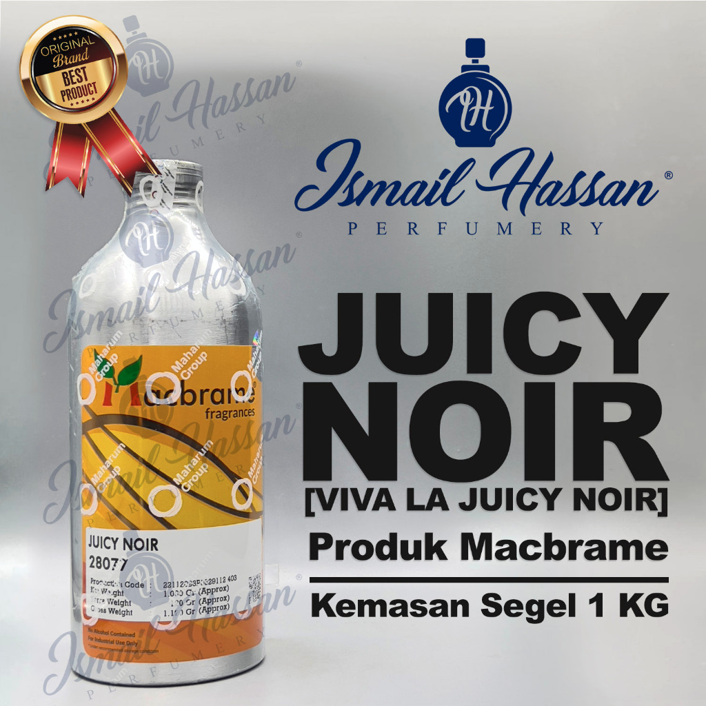 Jual Bibit/Biang Parfum Juicy Noir Produk MACBRAME Packing Segel 1Kg ...