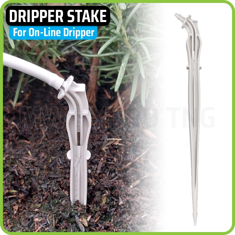 Jual SIRRIS, Irigasi Tetes, Dripper Stake / Big Flow Stick Dripper for ...