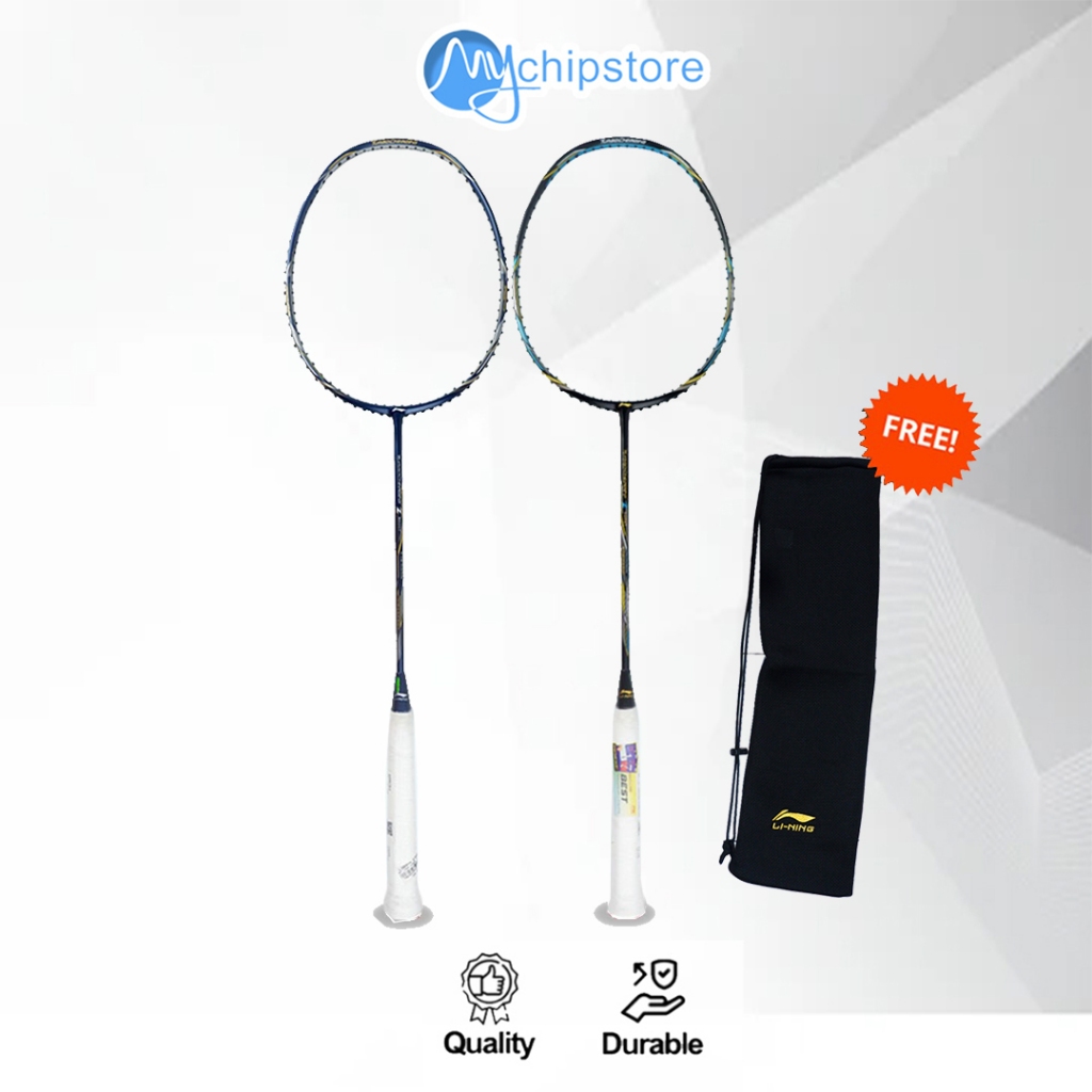Jual Raket Bulutangkis Badminton LINING TURBO CHARGING Z BOOST 100% ...