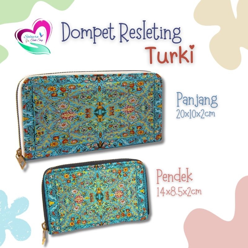 Jual Dompet Resleting Khas Turki | Dompet Panjang | Dompet Pendek ...