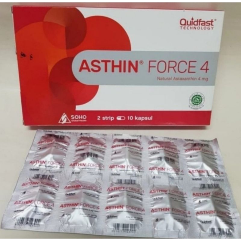 Jual ASTHIN FORCE 4 STRIP 10 KAPSUL | Shopee Indonesia