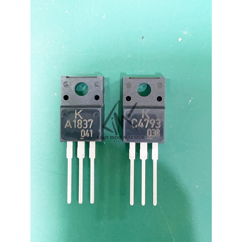Jual A1837 C4793 KEC (1 SET) ORIGINAL TRANSISTOR KTA1837 KTC4793 ...
