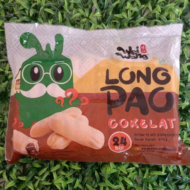 Jual Wei Wang Long Pao Coklat 370 Gr 24 Pcs | Shopee Indonesia
