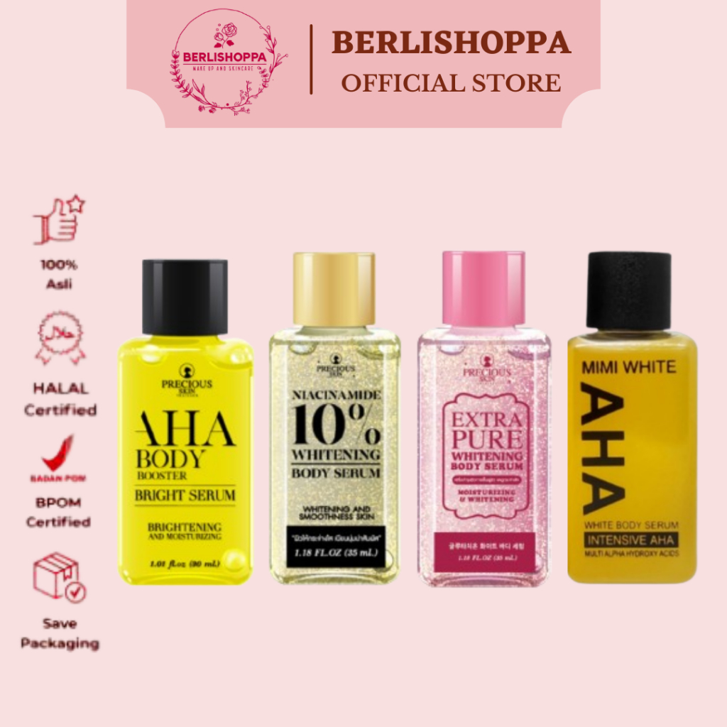 Jual Precious Skin Thailand AHA Body Booster Serum / Niacinamide 10% ...