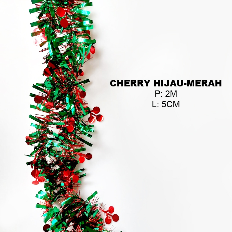 Jual Slinger Natal Motif/Slinger Christmas/Hiasan Natal/Dekorasi Xmas ...