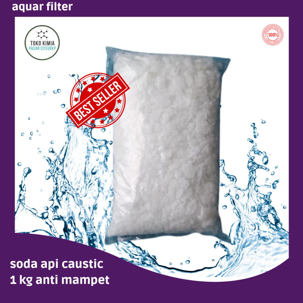 Jual Soda Api 1Kg / Caustic Soda 1Kg / NaOH 1Kg / Soda Api Murah ...