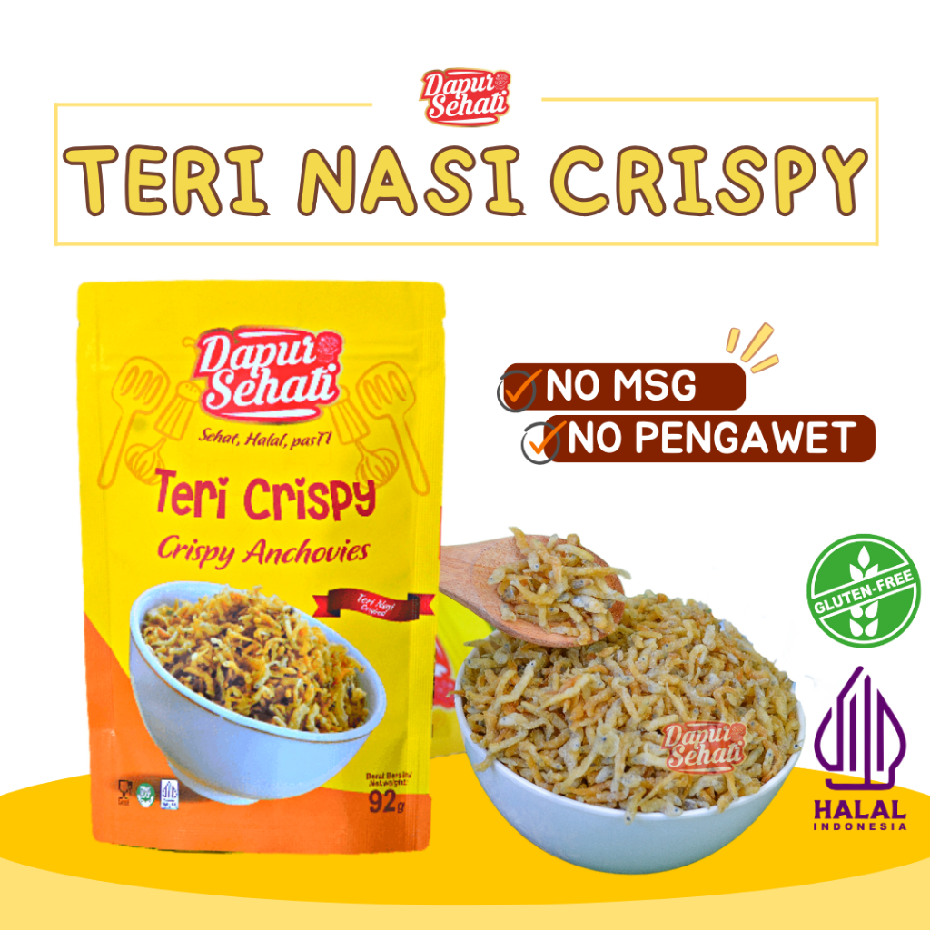 Jual TERI CRISPY/ TERI NASI / TERI MEDAN IKAN TERI rufani TERI NASI ...