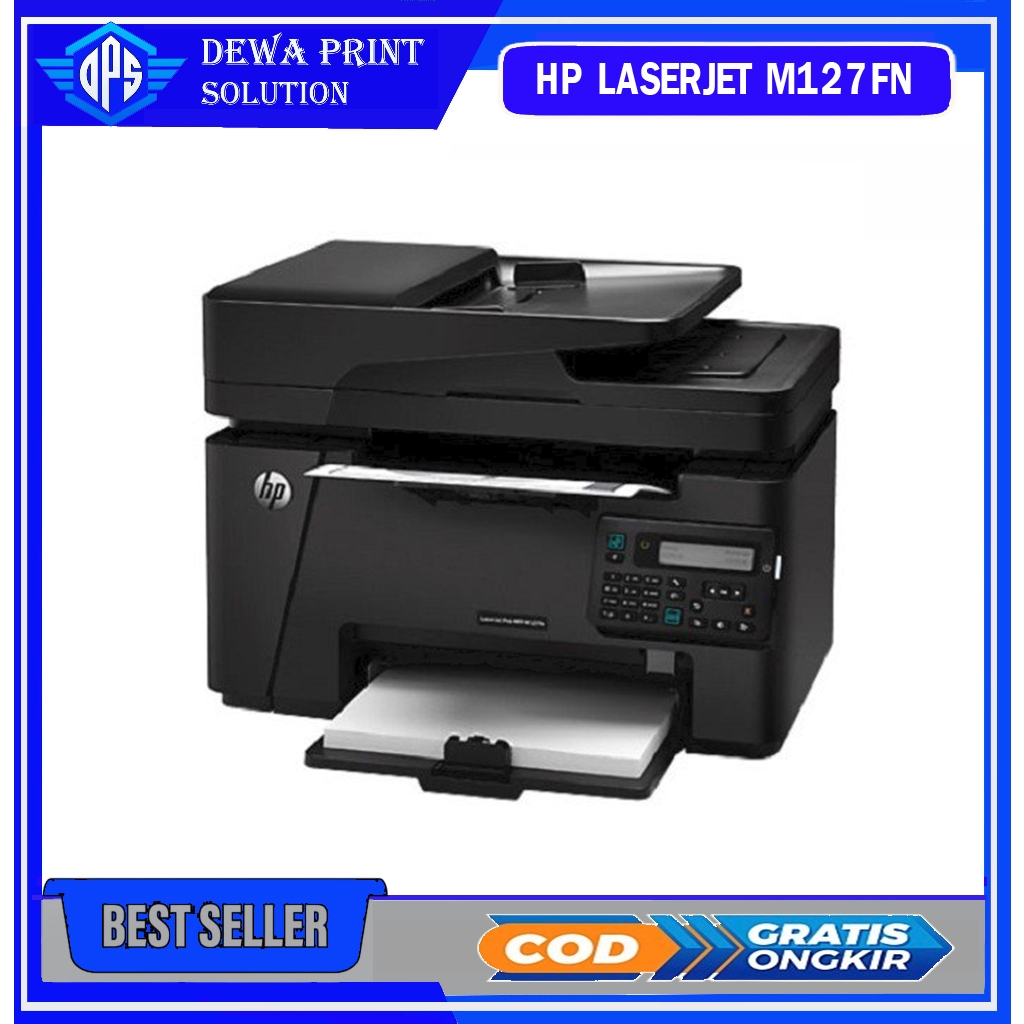 Jual Printer HP LaserJet Pro MFP M127fn | Laser mono A4 Multifungsi | Shopee Indonesia