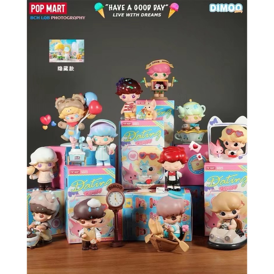 Jual Figure POP MART Dimoo Dating Blind Box Figure | Shopee Indonesia