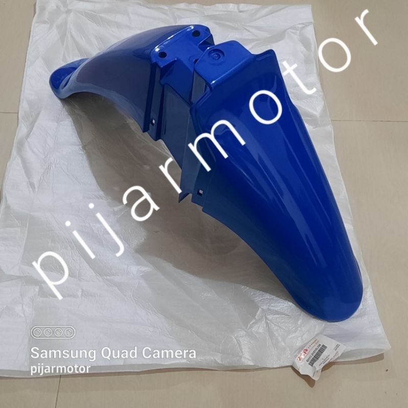 Jual Front Fender Spakbor Depan Suzuki Satria 120 Lumba Solid Blue Biru ...