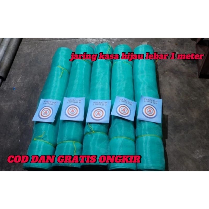 Jual jaring bsf kandang/ jaring kasa hijau 1 meter | Shopee Indonesia Jual jaring bsf kandang/ jaring kasa hijau 1 meter | Shopee Indonesia