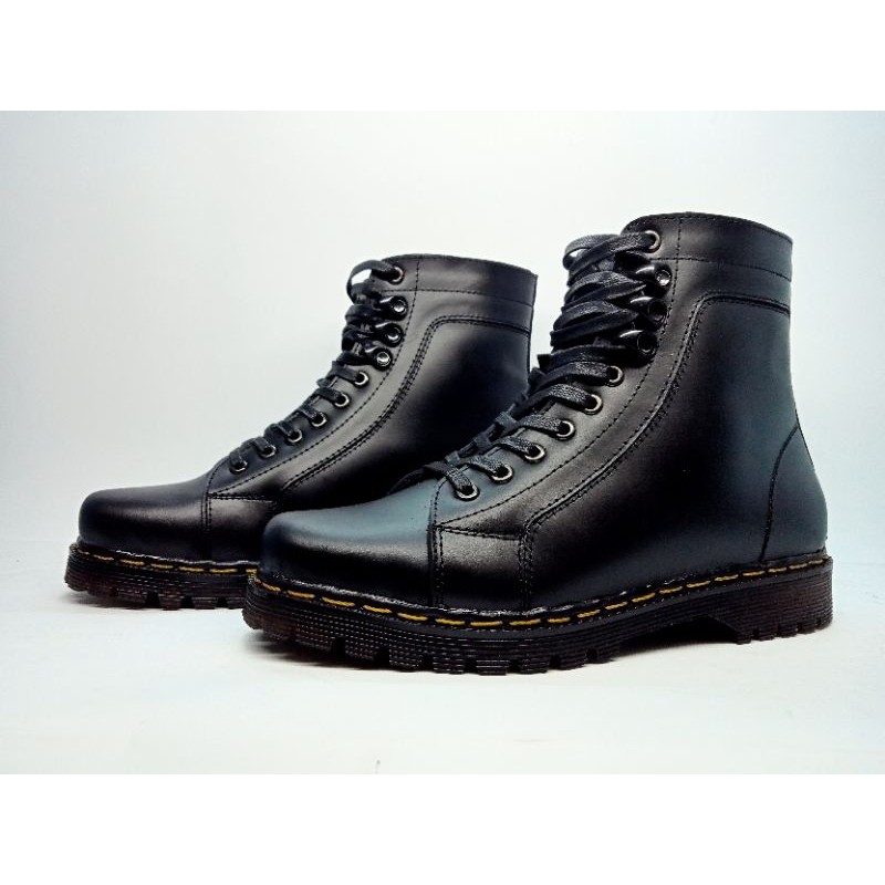 Jual sepatu dockmar high sepatu dokmar tinggi sepatu dockmar kulit sapi ...