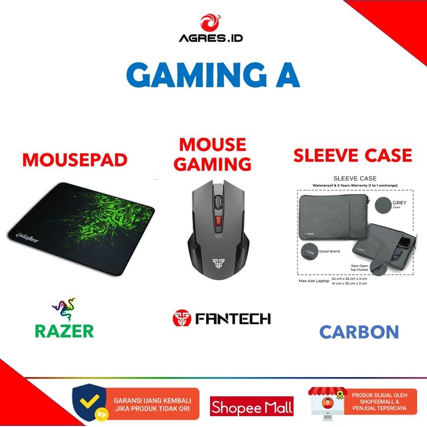 Jual PERLENGKAPAN LAPTOP-AKSESORIS KOMPUTER-TAS LAPTOP-MOUSE GAMING ...