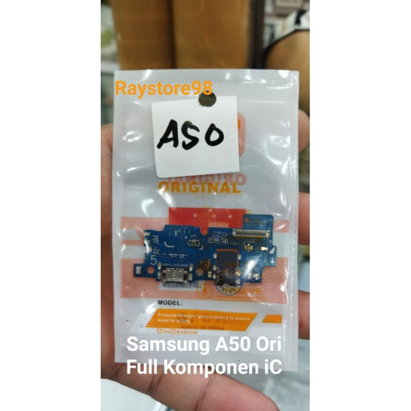 Jual Fleksibel Charger Samsung A50 / A505 ORIGINAL FULL KOMPONEN IC ...