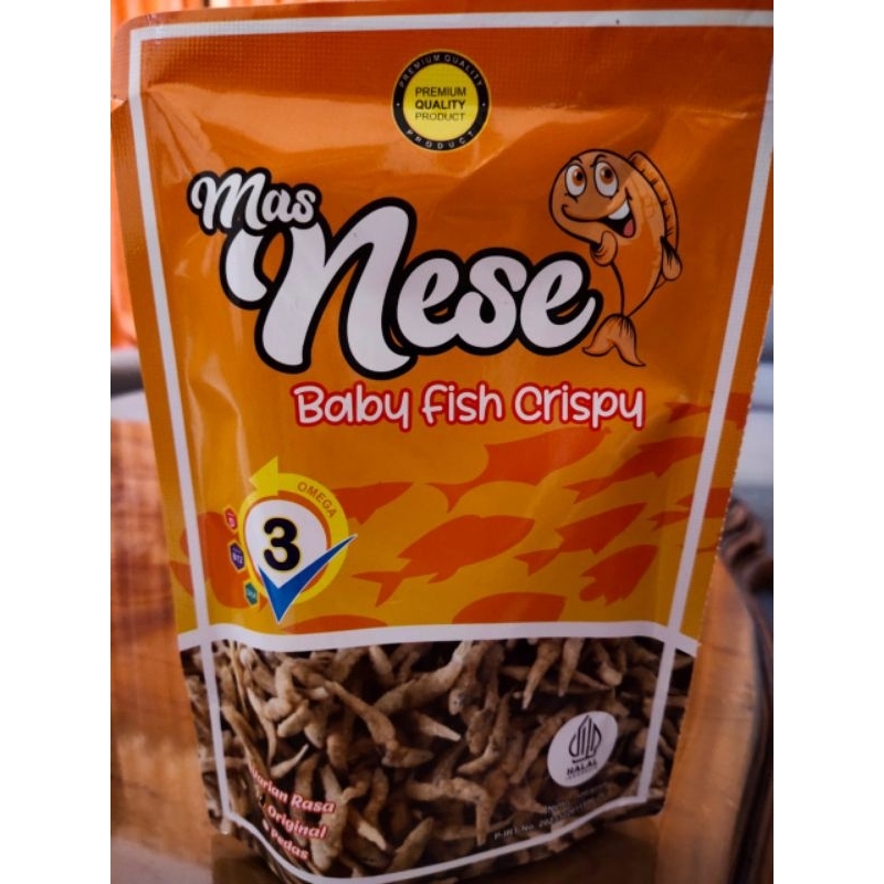 Jual Mas Nese baby fish crispy (ikan cethul) | Shopee Indonesia