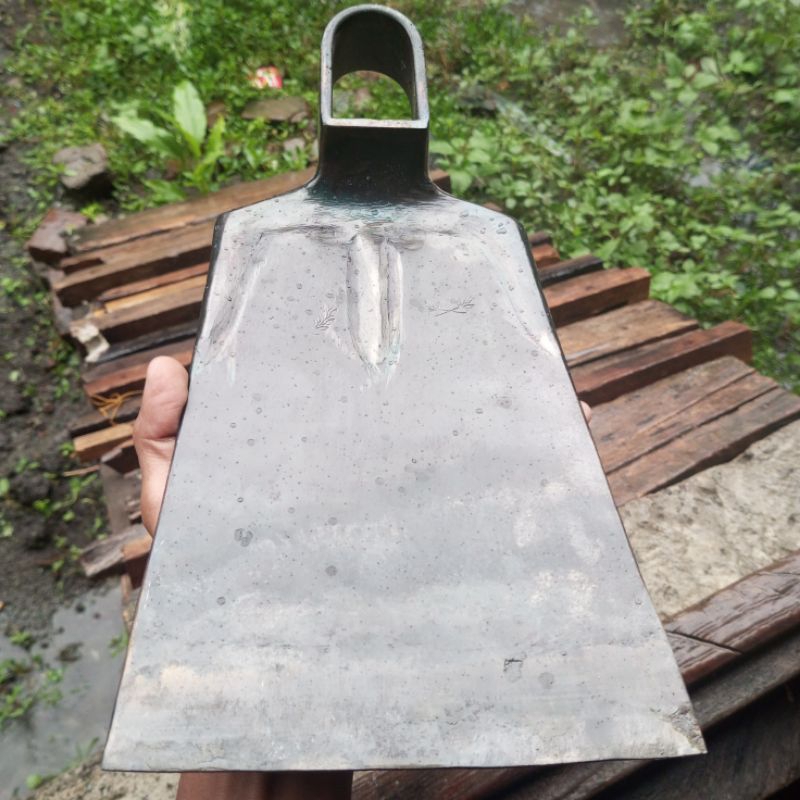 Jual Cangkul baja asli sepuh Pacul padi anti lengket Alat kebunq | Shopee Indonesia